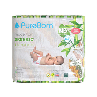 Organic Bamboo Nappies – PureBorn